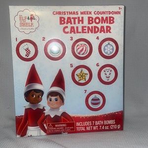 elf on the shelf | Bath & Body | Elf On The Shelf Bath Bomb Calendar ...